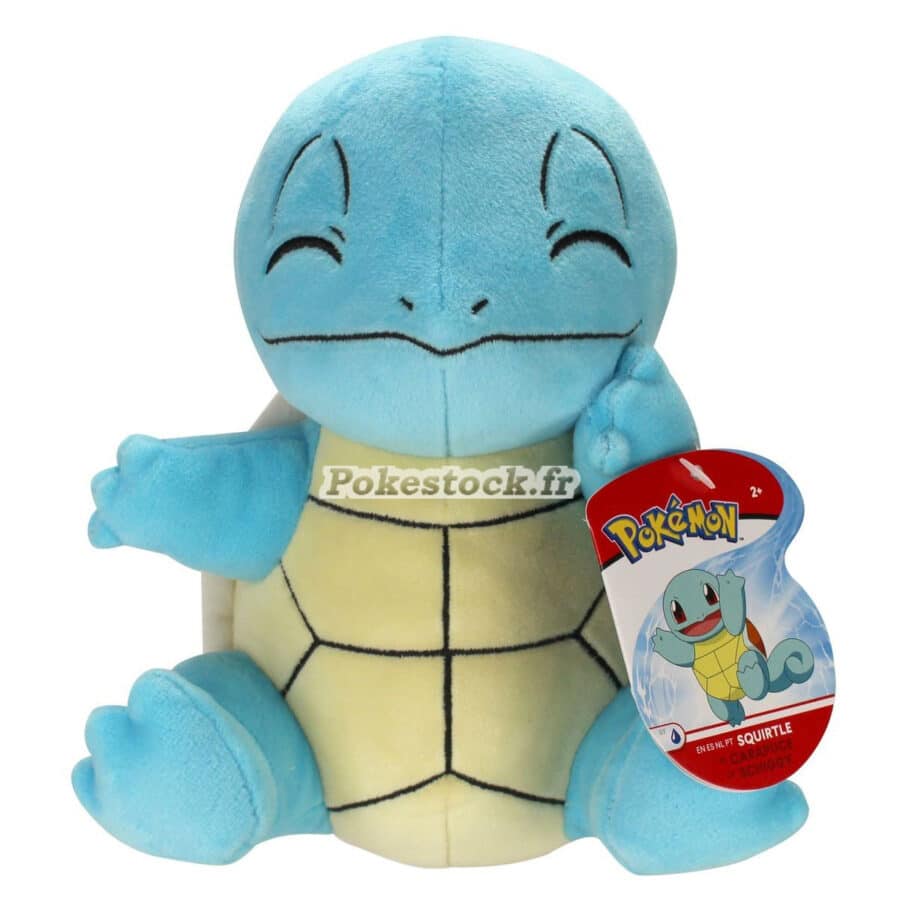 Peluche Carapuce - Pokémon 20cm - Officielle